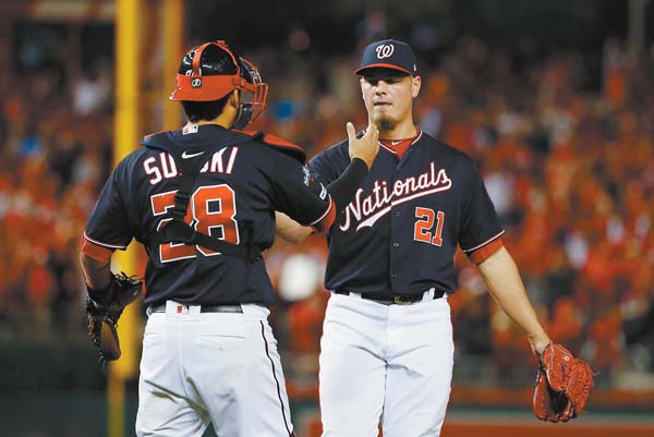 Strasburg dominates, Nats take 3-0 lead | News, Sports, Jobs - Maui News